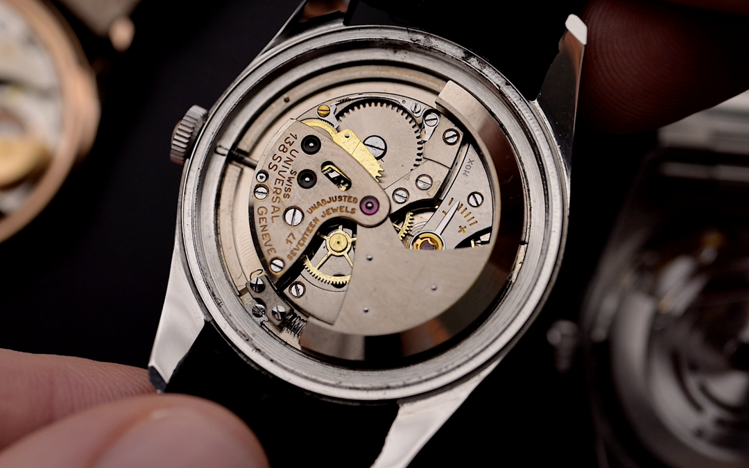 Watch Movement Evolution - The Bumper Automatic – GOLDAMMER