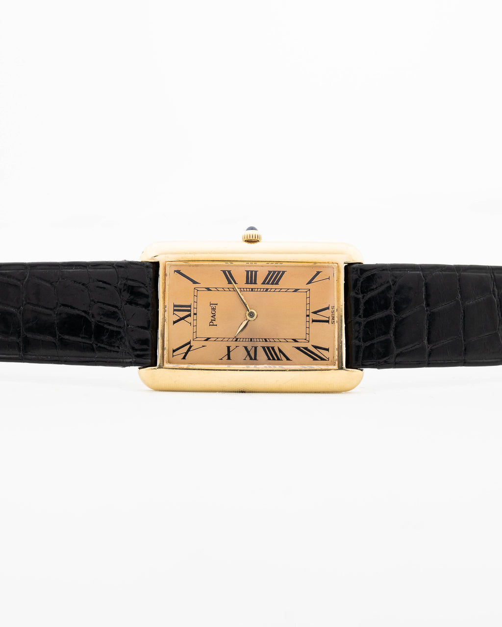 Piaget Tank 18k Roman 1970s – Goldammer Vintage Watches