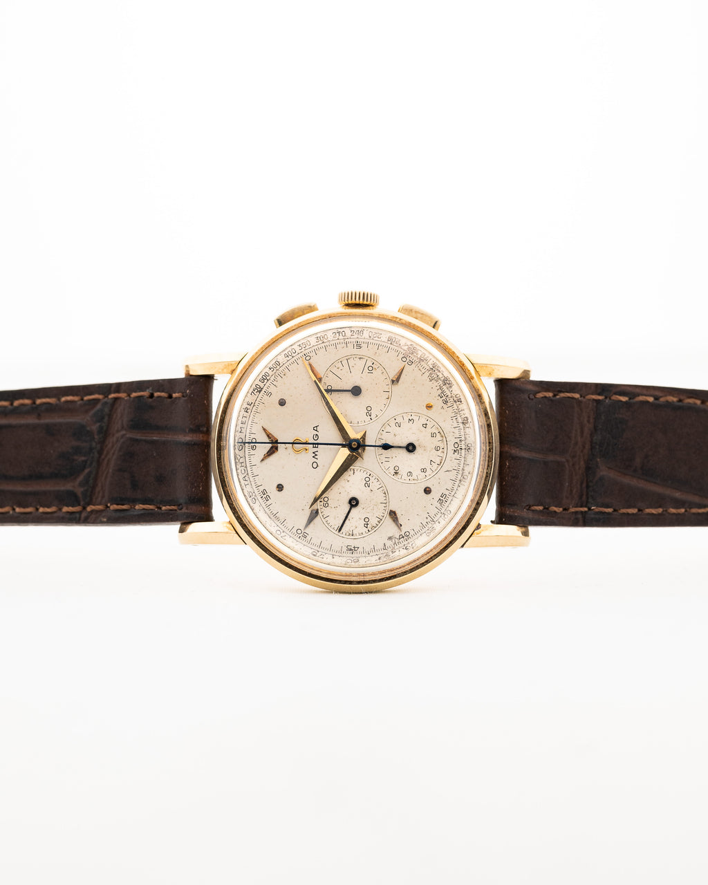Omega Chronograph Cal. 321 14k 1950 – Goldammer Vintage Watches