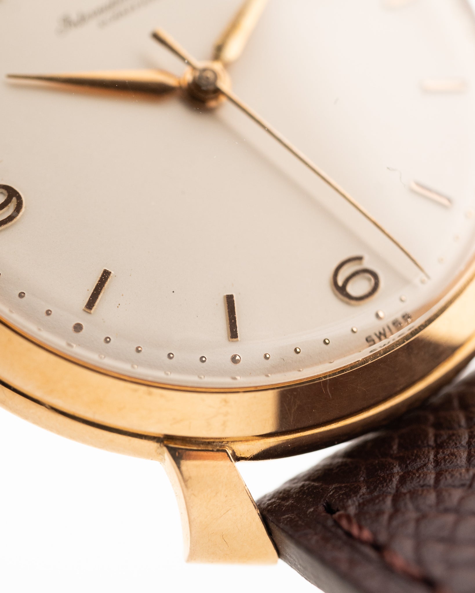 Iwc Shark Fin 18k Rose 1959 – Goldammer Vintage Watches