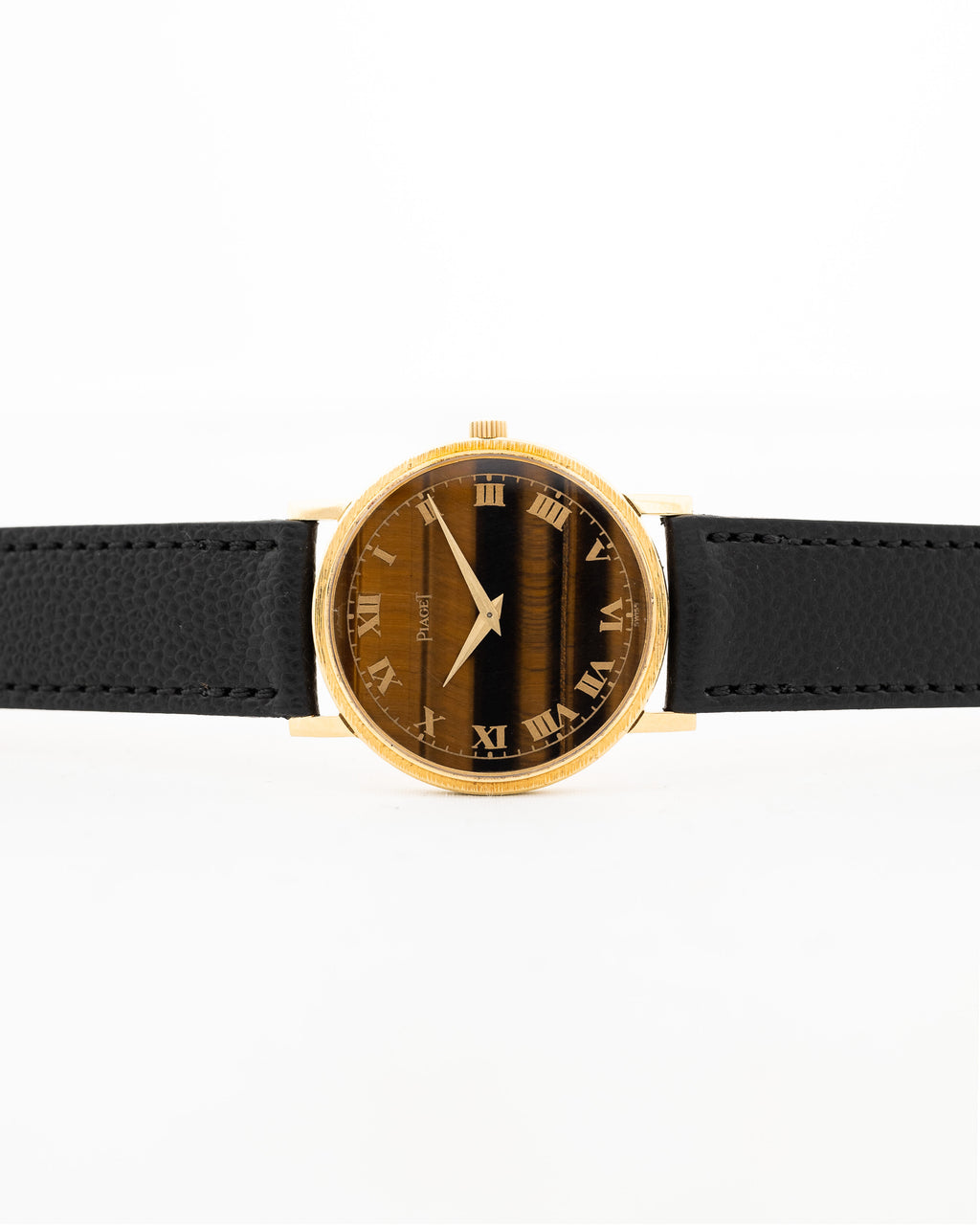 Piaget Tiger Eye 18k Roman 1970s – Goldammer Vintage Watches