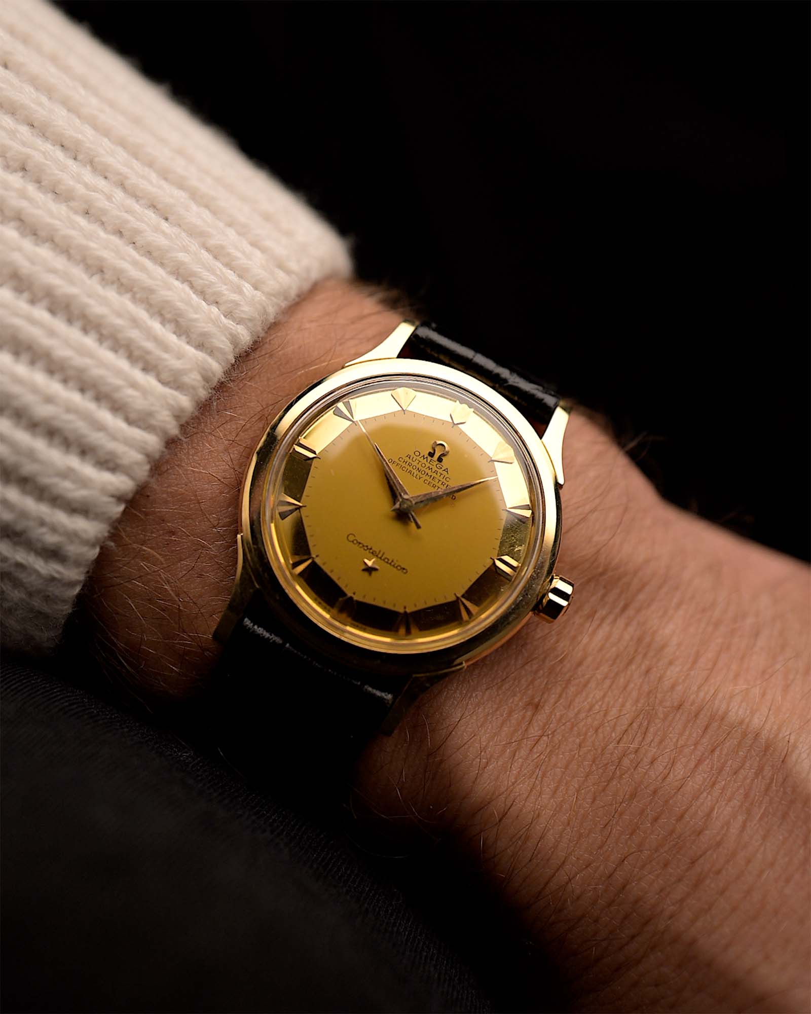 Omega Constellation 2782 Pie Pan Arrow Head 1952 – GOLDAMMER