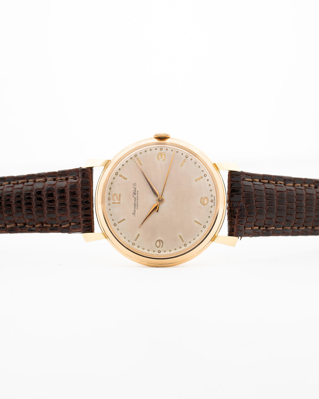 Iwc Shark Fin 18k Rose 1954 – Goldammer Vintage Watches