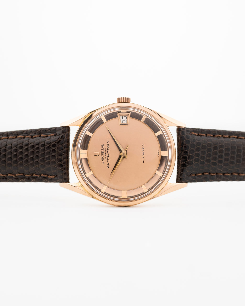 Universal Genève Polerouter Date 18k 1960s – Goldammer Vintage Watches