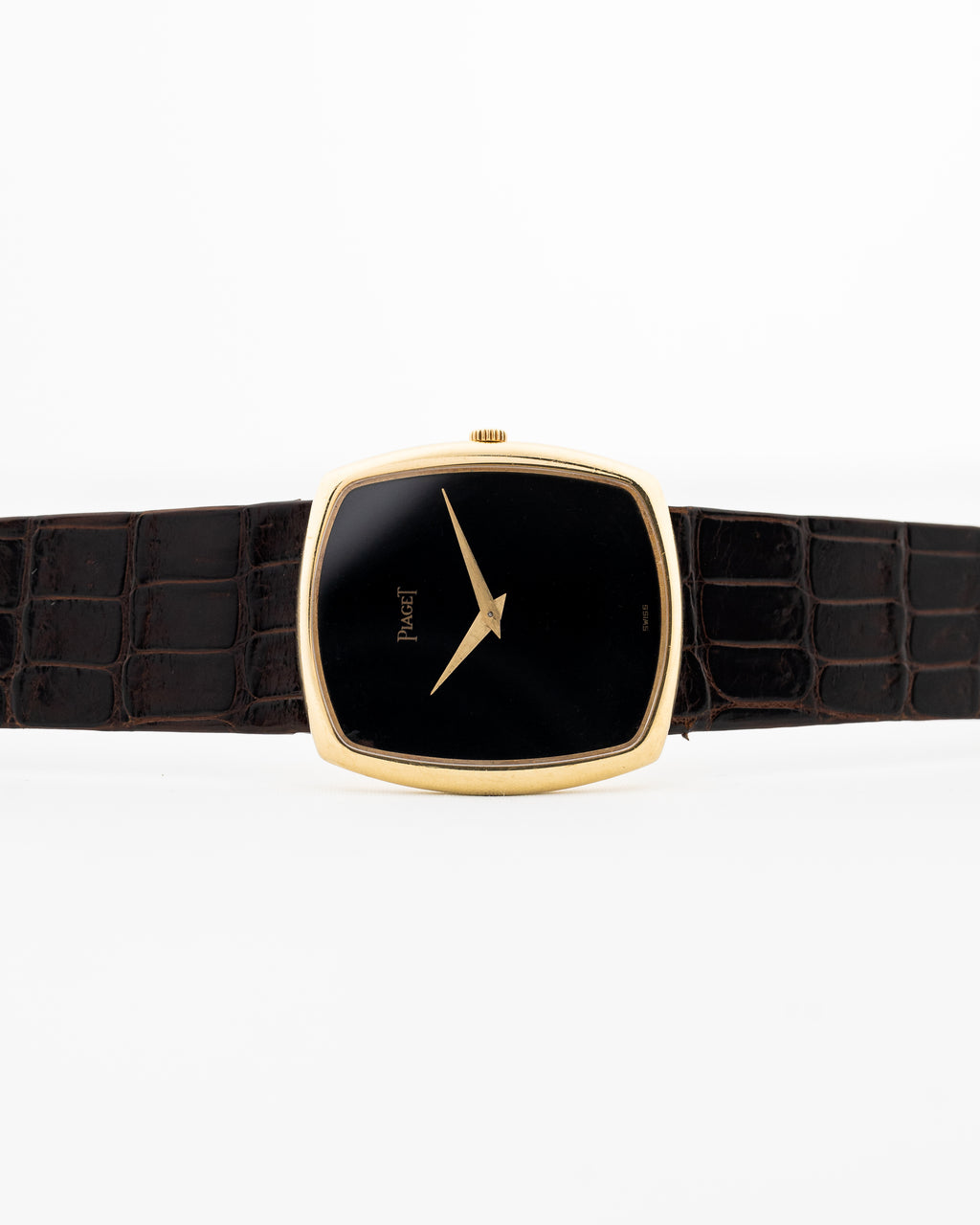 Piaget 18k Square Black Dial 1980s – Goldammer Vintage Watches
