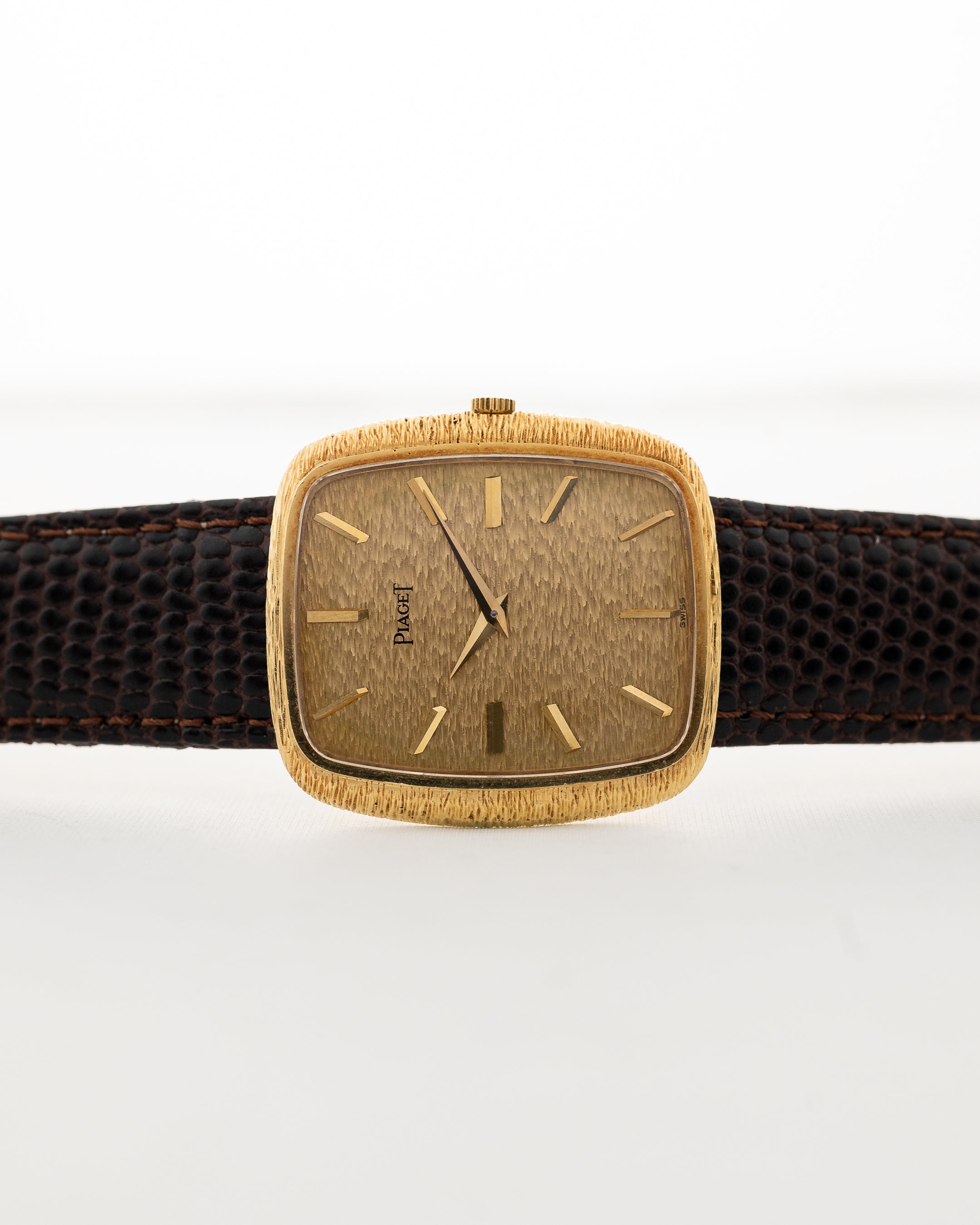 Piaget 18K Rectangular 1970s – GOLDAMMER