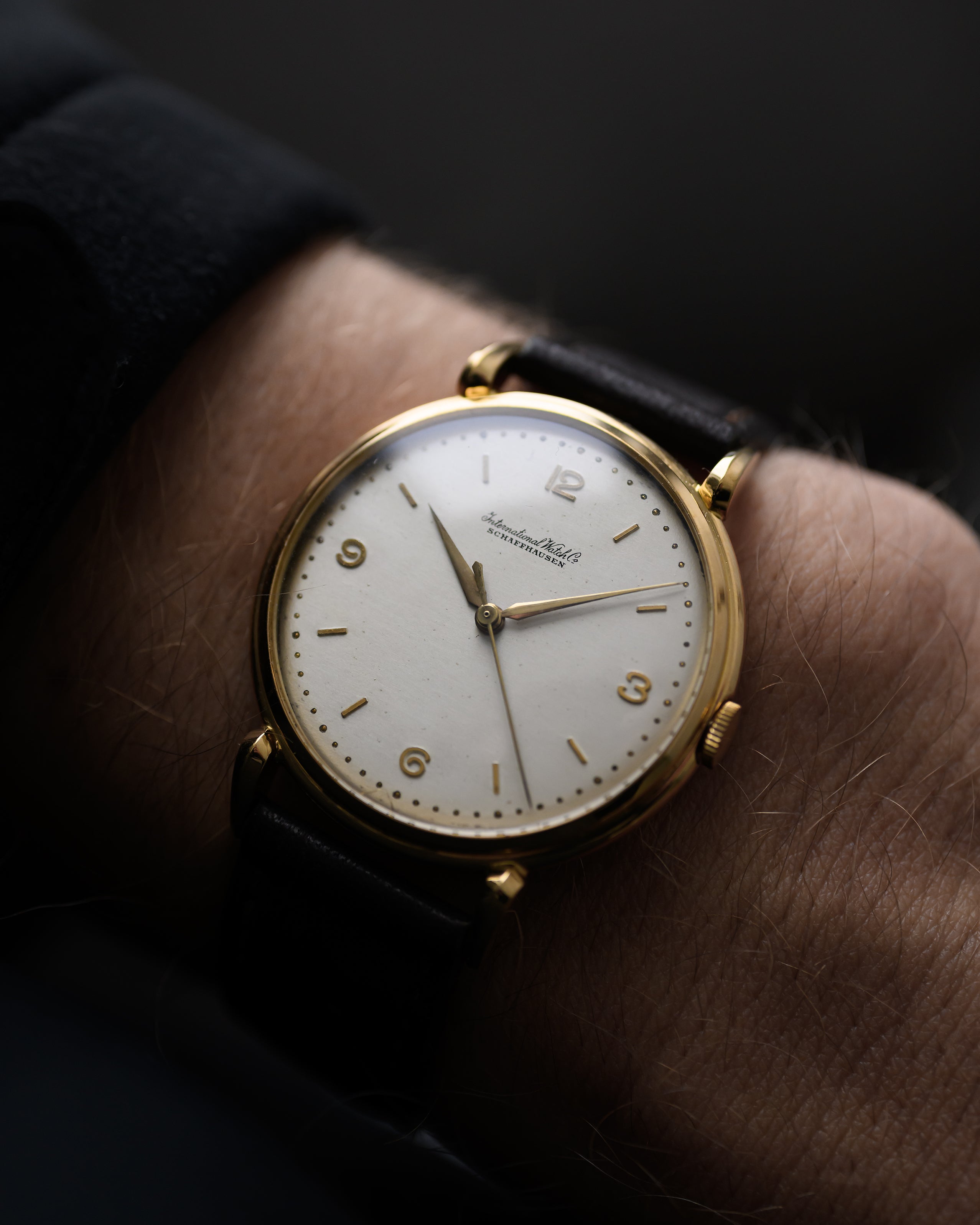Iwc 18k Tear Drop 1948 – Goldammer Vintage Watches