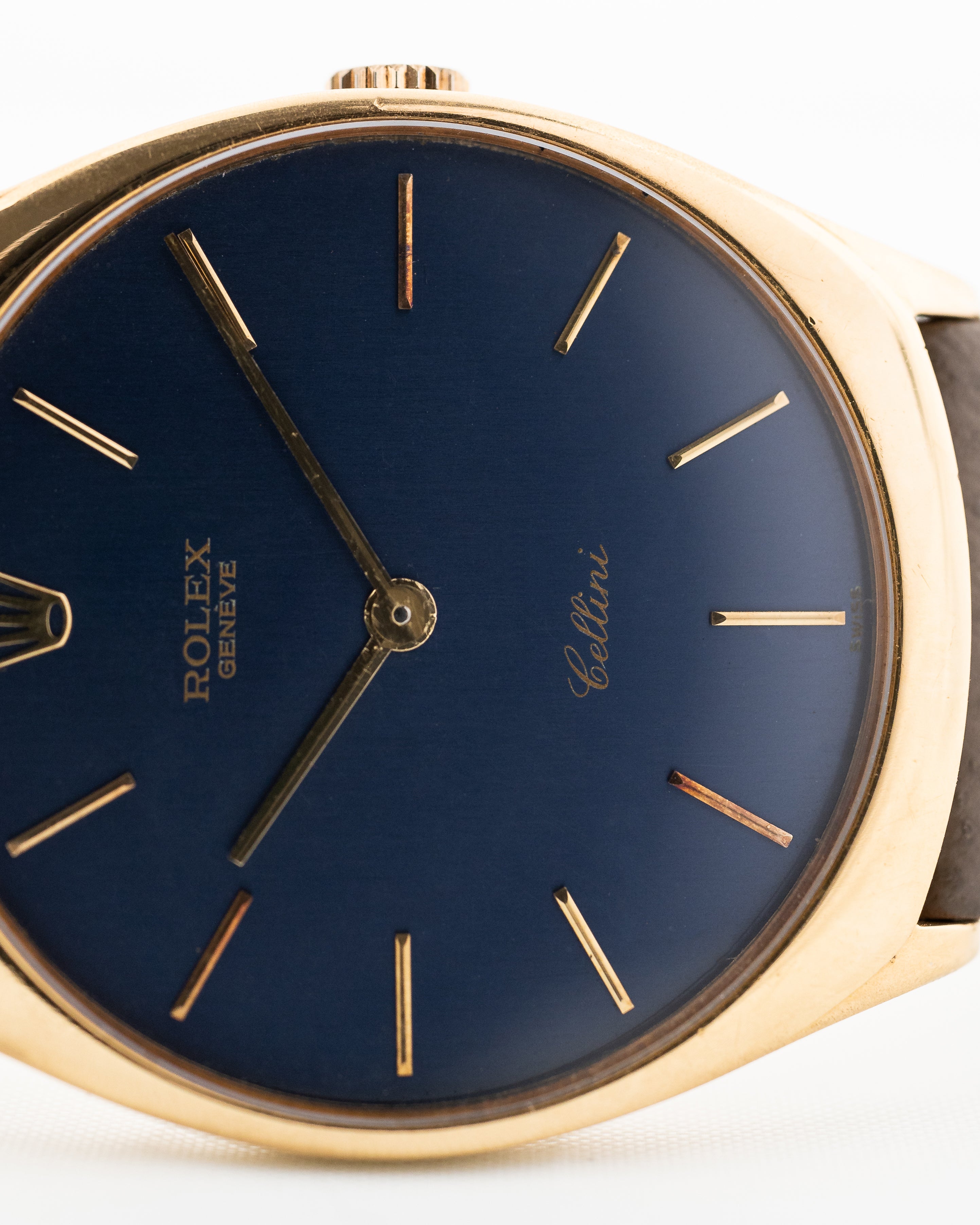 Rolex Cellini 18k Blue 1970s – Goldammer Vintage Watches
